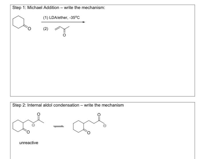 Solved Write the mechanism of the following reaction (1) | Chegg.com