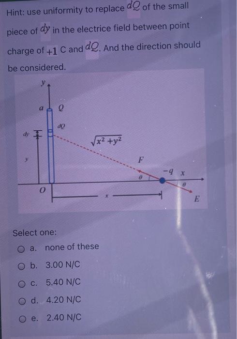 Solved Positive charge Q = 52.0 nC is distributed uniformly | Chegg.com