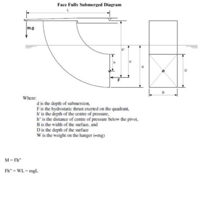 Hydrostatic pressure exp. instructions Introduction | Chegg.com