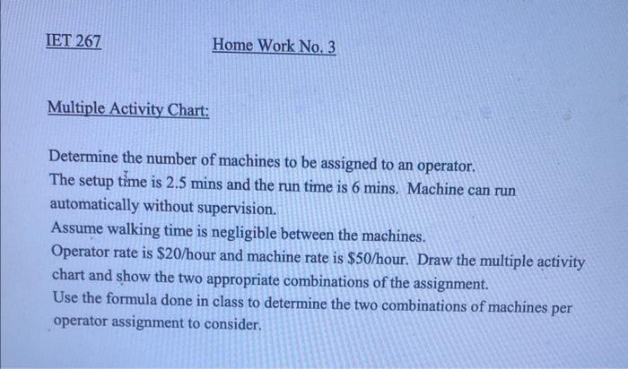 Solved Multiple Activity Chart: Determine the number of | Chegg.com