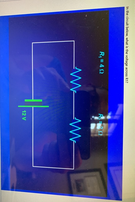 Solved In the circuit below, what is the voltage across R1? | Chegg.com