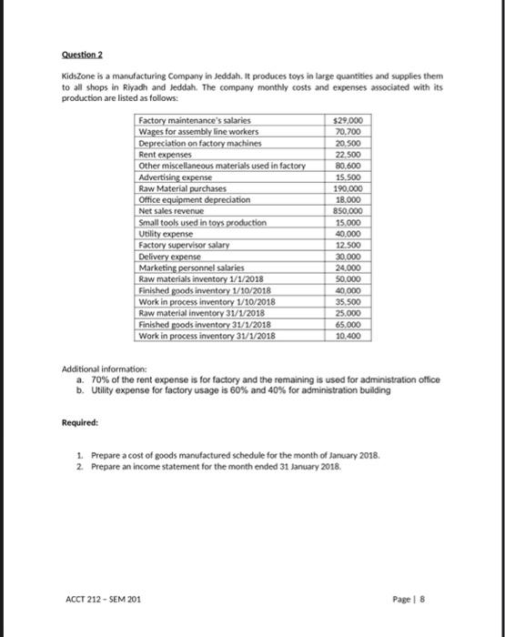 Solved IMA Standard Exercise: Evaluate the following | Chegg.com