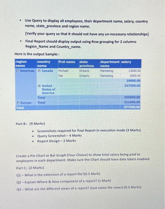 Solved - Screenshots required for final Report in execution | Chegg.com