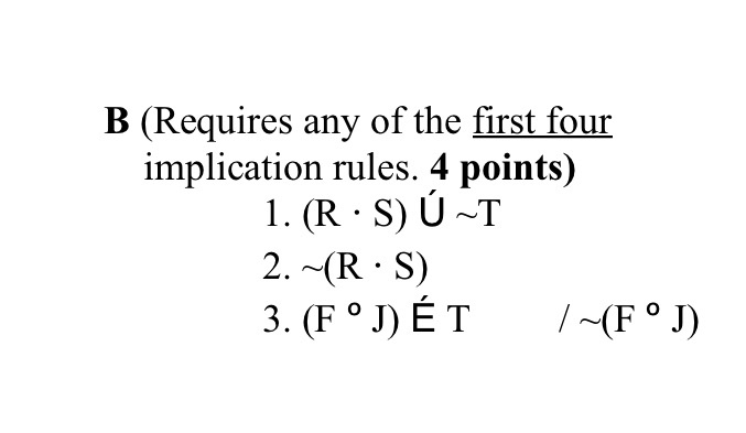 Solved Proofs with implication rules! How can I reach the | Chegg.com