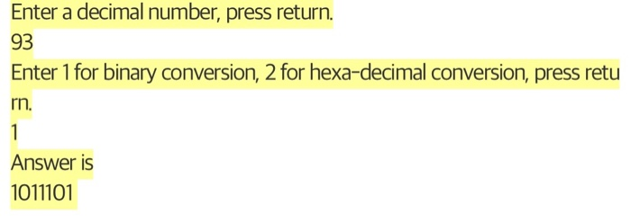 Solved write a code use pep9 assemblyconvert decimal number | Chegg.com