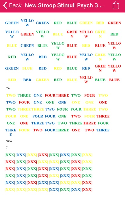 Solved Stroop Lab Data Sheet Trial Sheet Time 1 | Chegg.com
