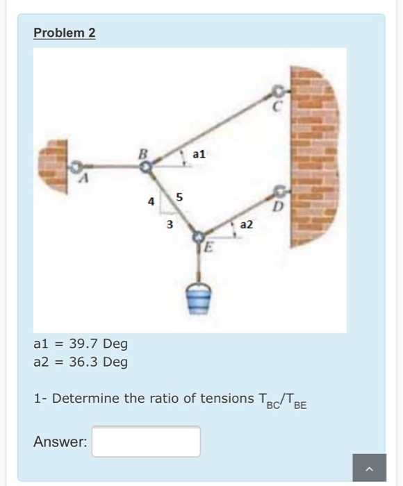 Solved Also determine ratio of Tab/Tbc, Ted/Tbe,W/Tbe and | Chegg.com