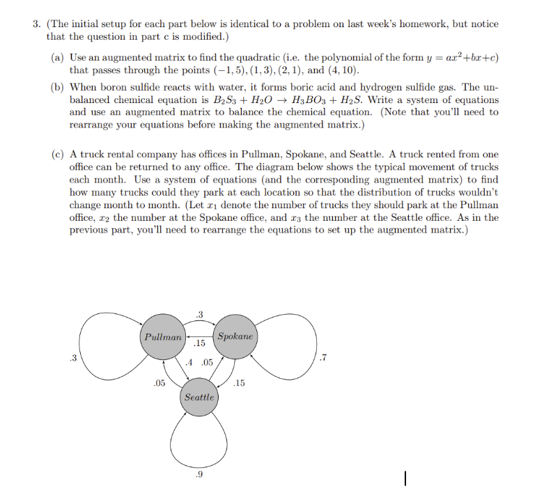 Please complete all parts and includes detailed | Chegg.com