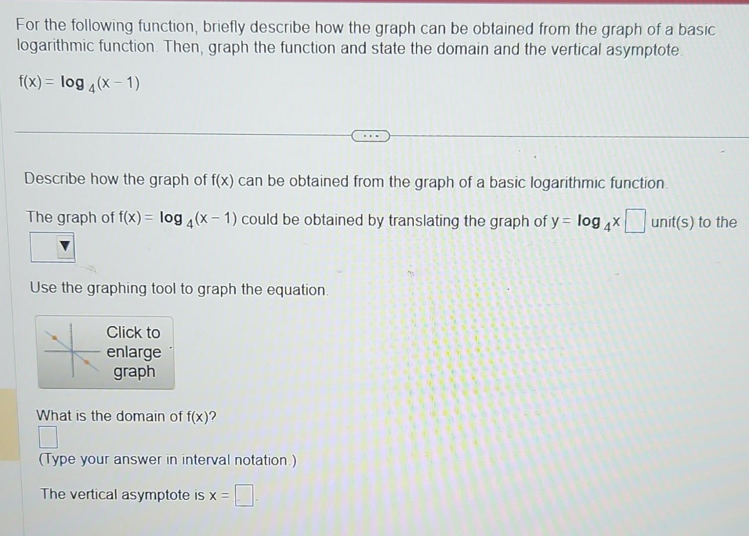 Solved For the following function, briefly describe how the | Chegg.com