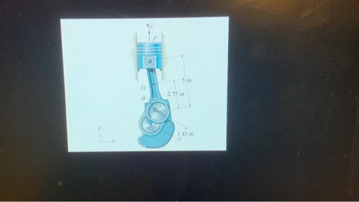 Solved Piston P is moving upward with a velocity of | Chegg.com