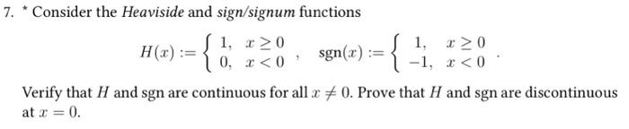 Solved Real Analysis - Use the definition of continuity | Chegg.com