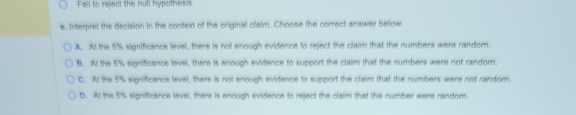 Solved A number generator outputs the sequence of digits | Chegg.com