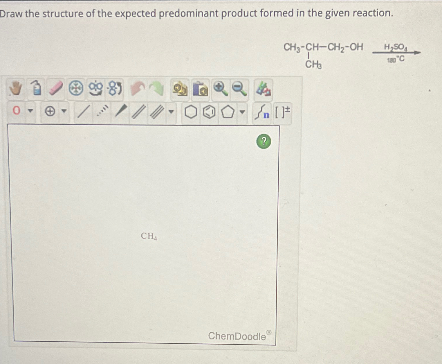 Solved Draw the structure of the expected predominant | Chegg.com