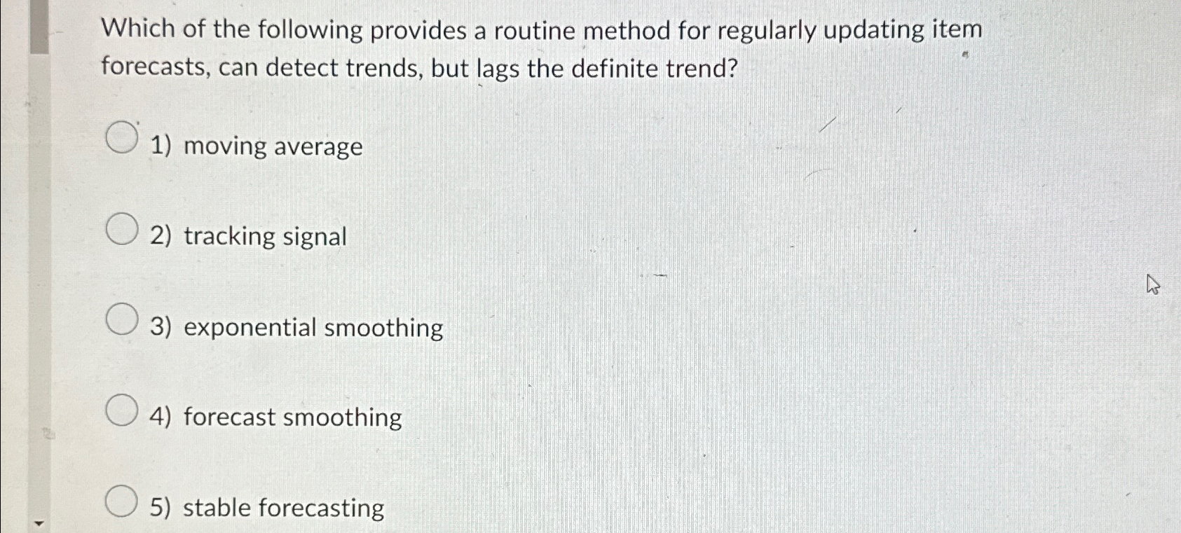 Solved Which of the following provides a routine method for | Chegg.com