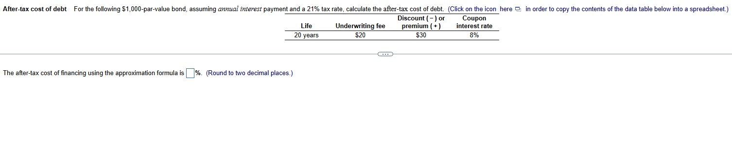 \begin{tabular}{cccc}\hline Life & Underwriting fee & | Chegg.com