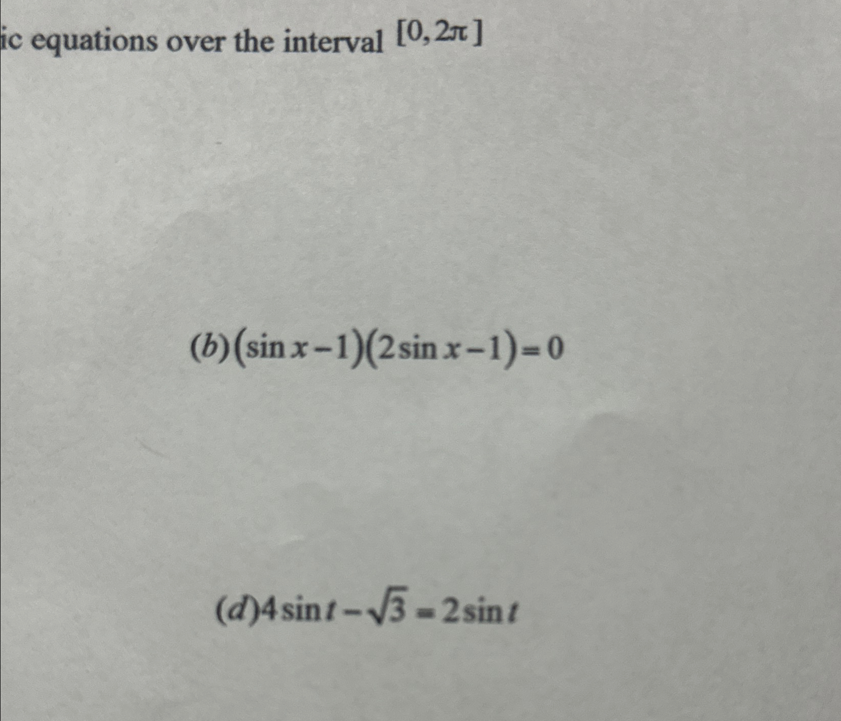 Solved ic equations over the interval | Chegg.com