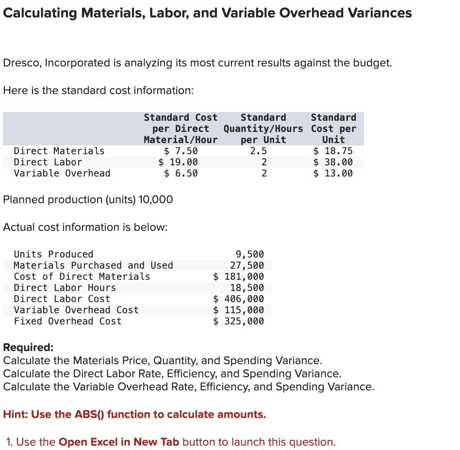 Solved For this question, please answer it with an Excel | Chegg.com