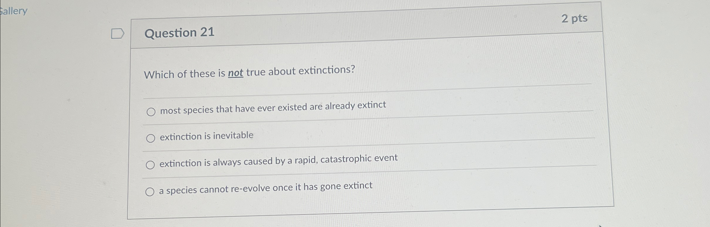 Solved Question 212ptsWhich of these is not true about | Chegg.com