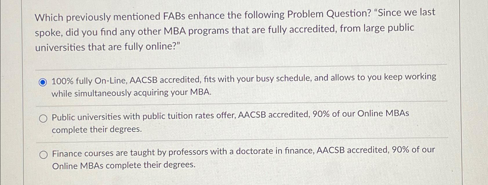 Solved Which previously mentioned FABs enhance the following | Chegg.com