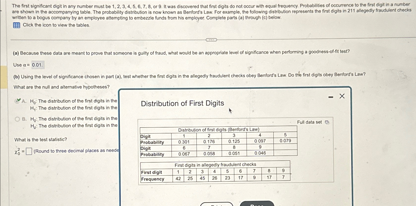 The first significant digit in any number must be | Chegg.com