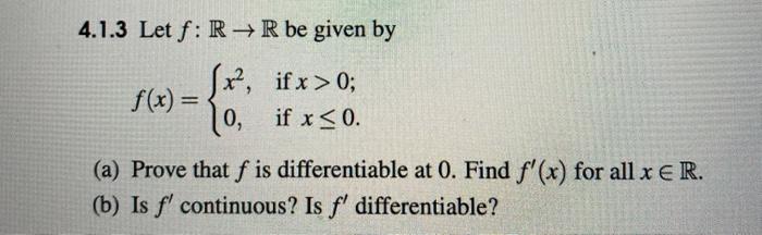 Solved please use the definition of derivative to prove the | Chegg.com