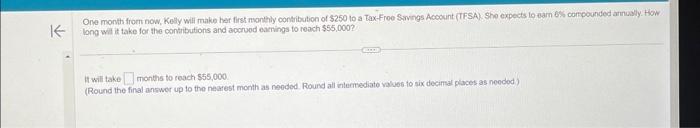 Solved long wit it take for the contributions and accruod | Chegg.com