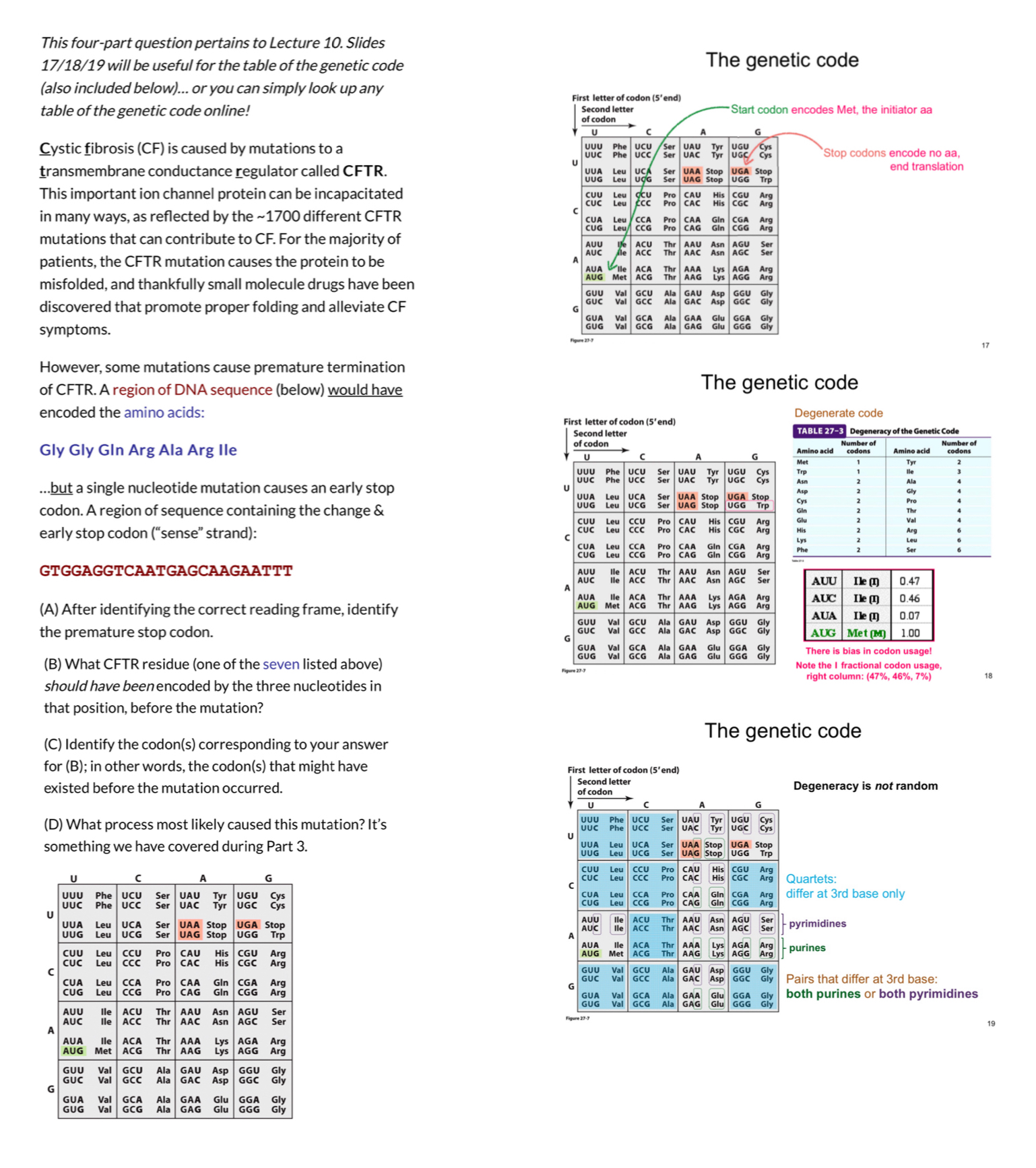 Solved This four-part question pertains to Lecture 10. | Chegg.com