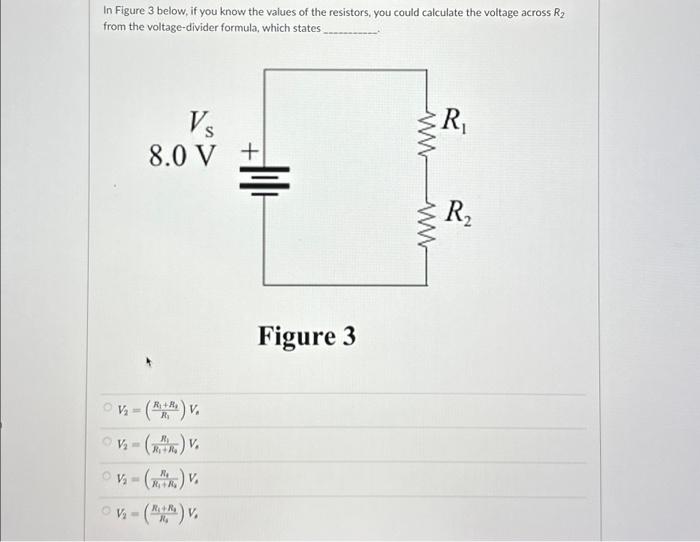 Solved In Figure 3 below, if you know the values of the | Chegg.com