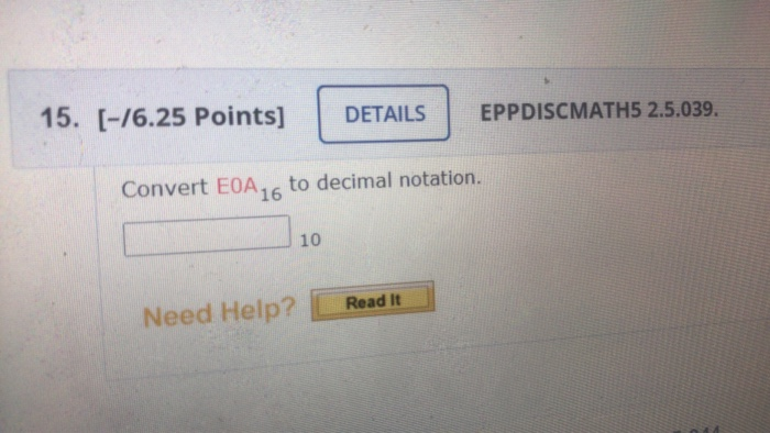 Solved 7. [-76.25 Points] DETAILS EPPDISCMATH5 2.5.008. | Chegg.com