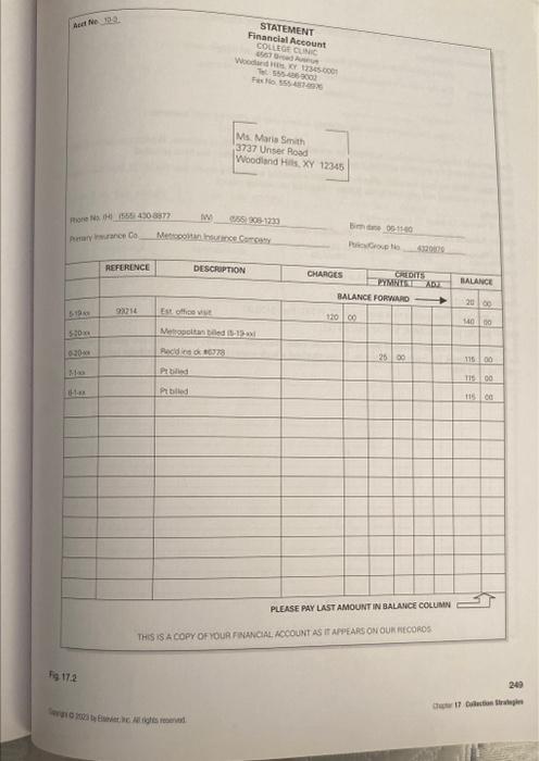 ASSIONMENT 17 . MANUALIY POST A COURTESY ADJUSTMENT | Chegg.com