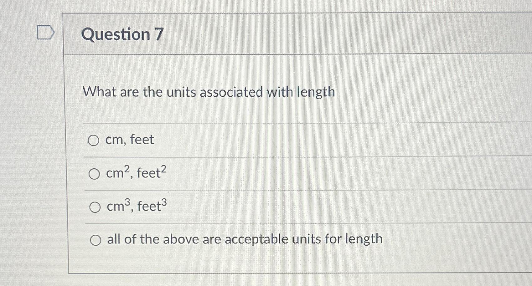 Solved Question 7What are the units associated with | Chegg.com
