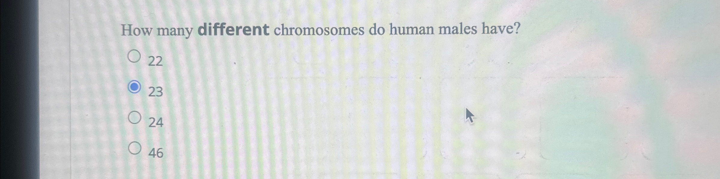 Solved How many different chromosomes do human males | Chegg.com