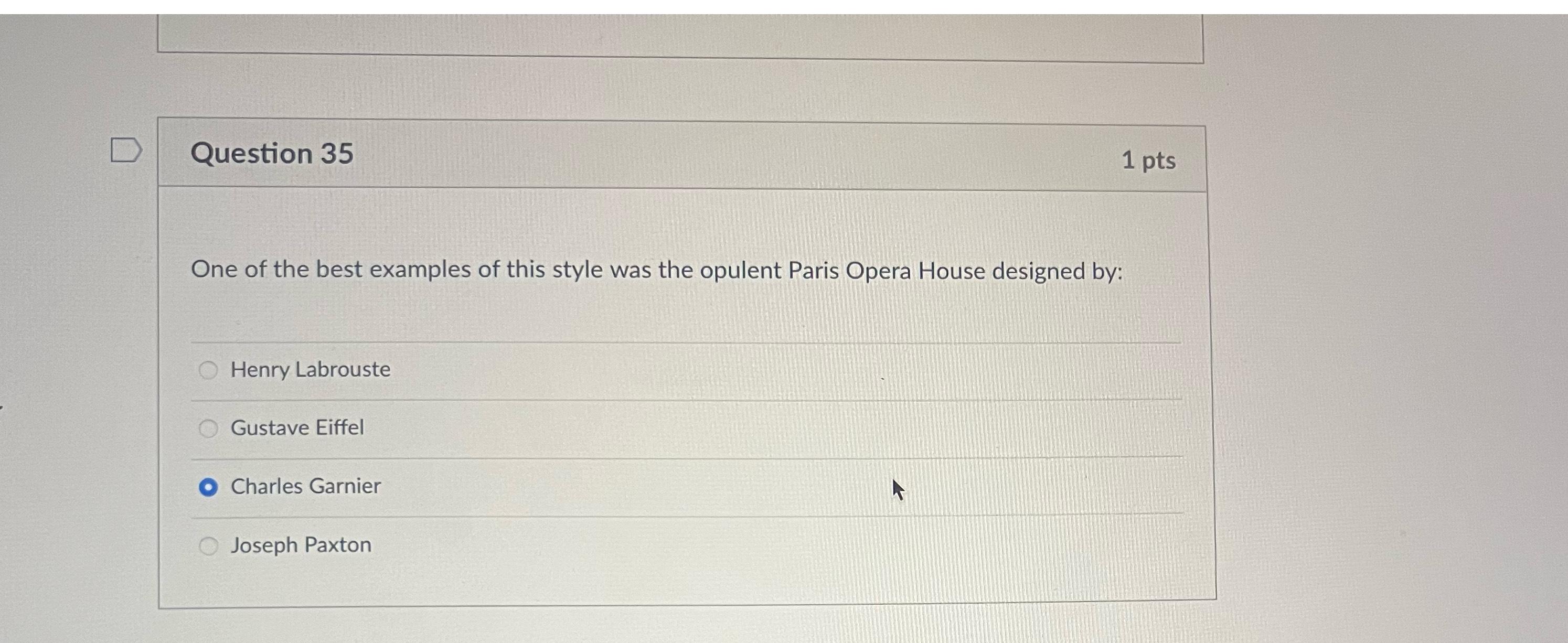 Solved Question 351 ﻿ptsOne of the best examples of this | Chegg.com