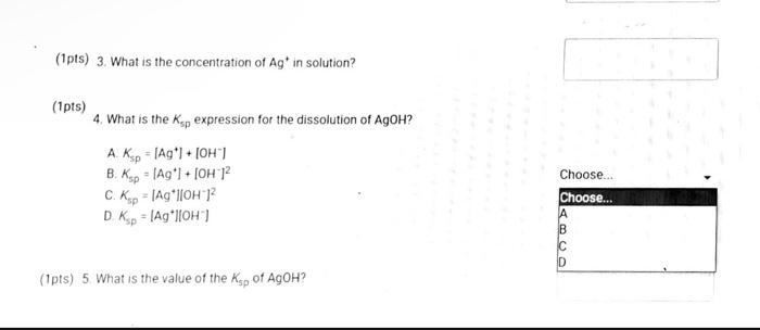 Solved (9pts) Calculations Use the data collected above to | Chegg.com