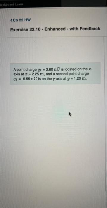 Solved A point charge q1=3.60nC is located on the x axis at | Chegg.com
