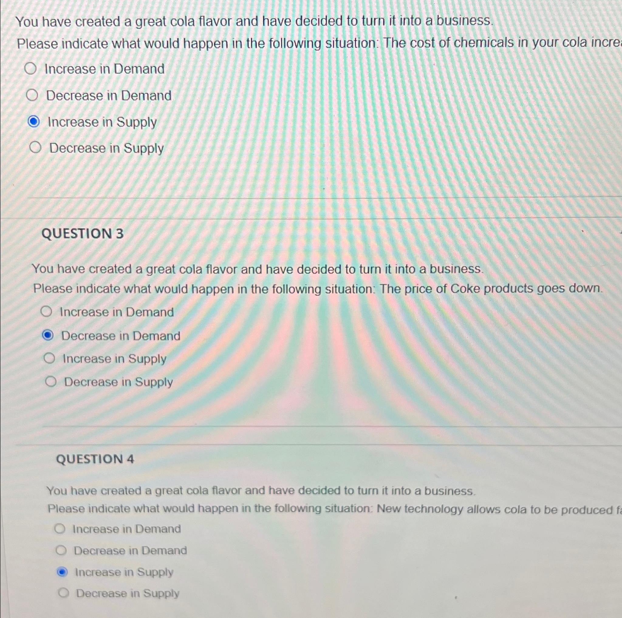 Solved You have created a great cola flavor and have decided | Chegg.com
