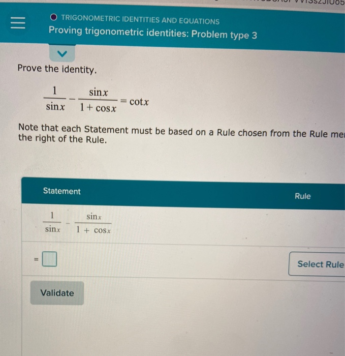 Solved prove the identity by using step by step with the | Chegg.com