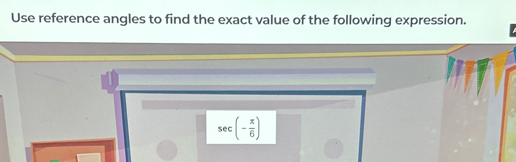 Solved Use reference angles to find the exact value of the | Chegg.com