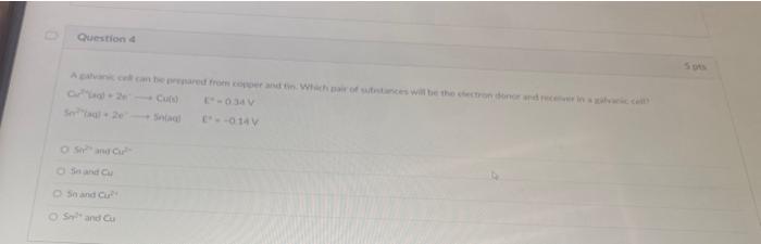 Solved Stin and Ci Sn and Cu24 sinh4 and cu | Chegg.com