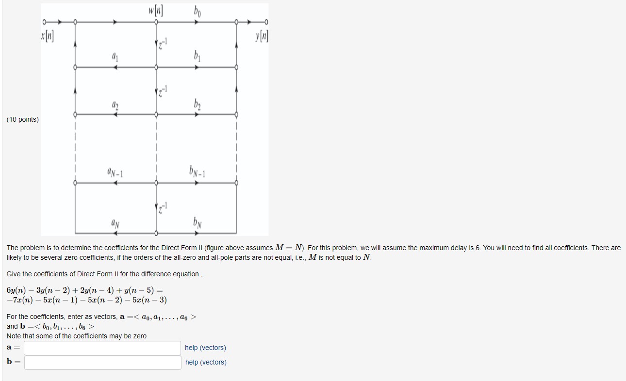 Solved (10 ﻿poir likely to be several zero coefficients, if | Chegg.com