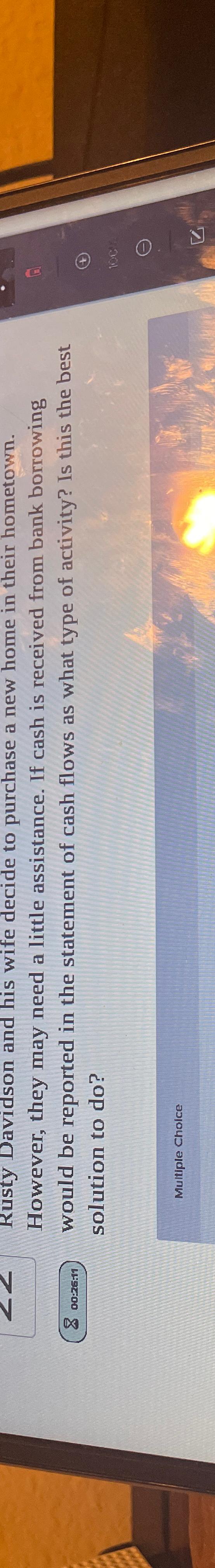 Solved Rusty Davidson and his wife decide to purchase a new | Chegg.com