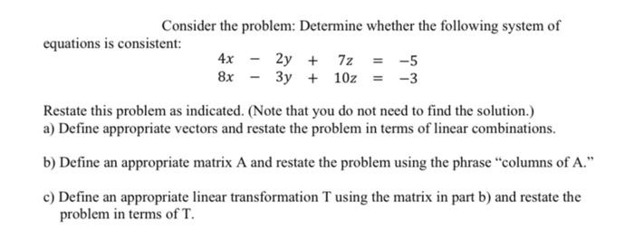 Solved Please read carefully.(RESTATE ONLY, I DO NOT NEED TO | Chegg.com