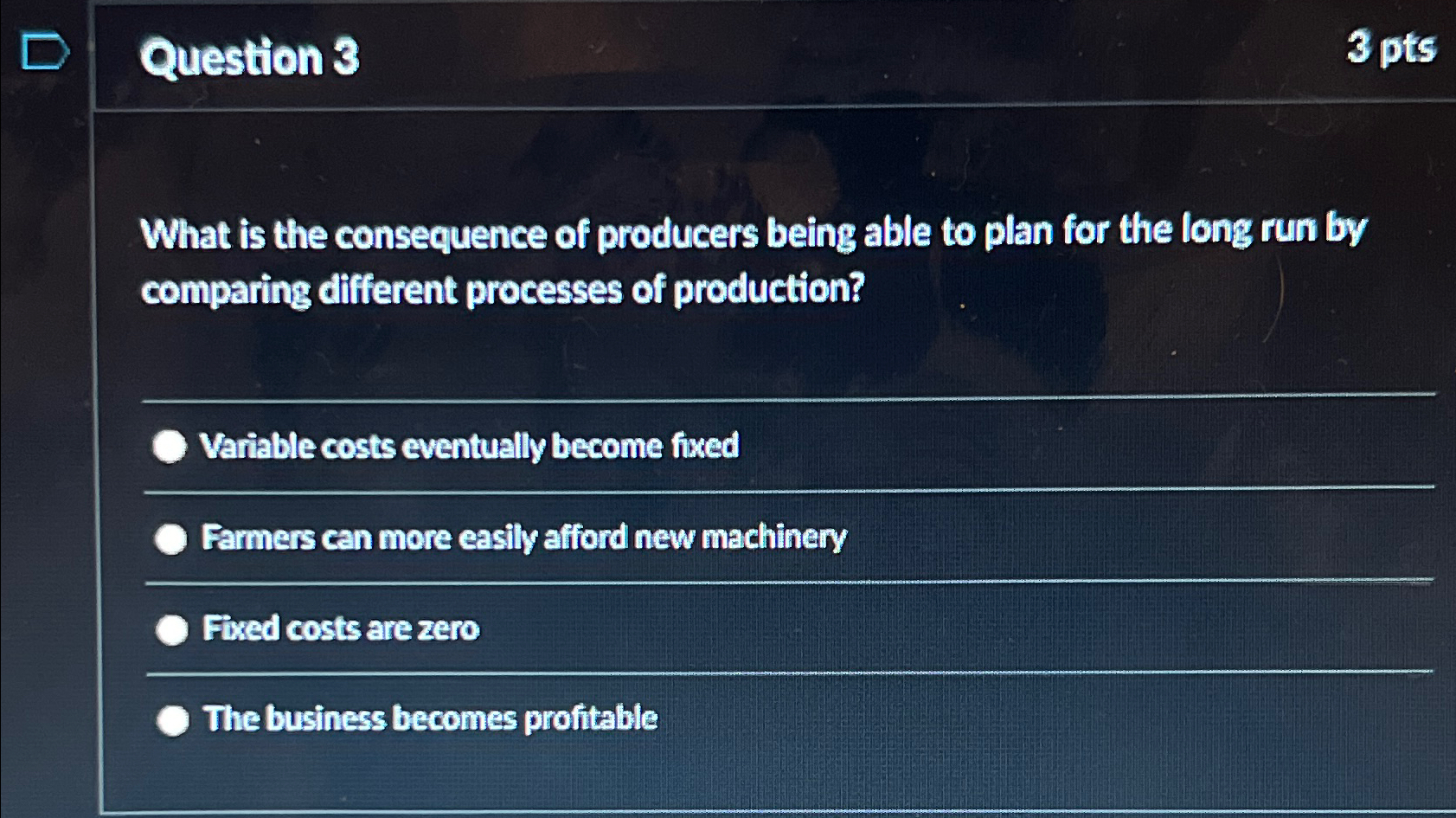 Solved Question 33 ﻿ptsWhat is the consequence of producers | Chegg.com