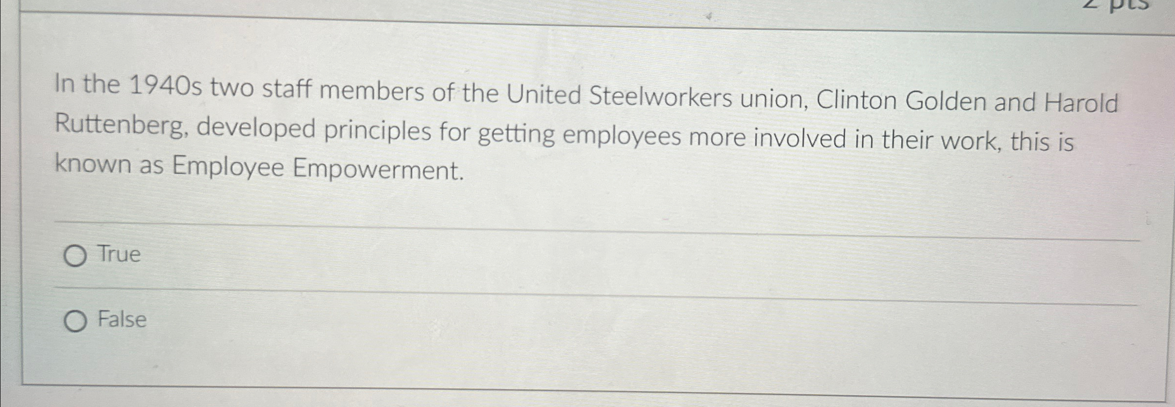 Solved In the 1940s two staff members of the United | Chegg.com