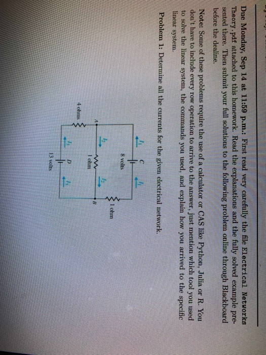 Solved Due Monday, Sep 14 at 11:59 p.m.: First read very | Chegg.com