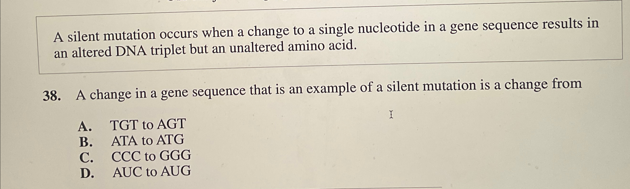 Solved 38. ﻿Is B how ? ﻿Please explain and show work. Make | Chegg.com