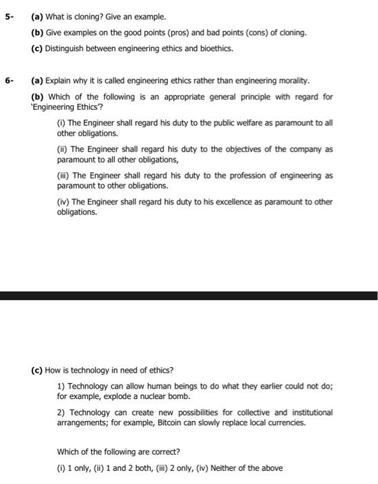 Solved 3- (a) Describe the ethical dilemma? Give an example | Chegg.com