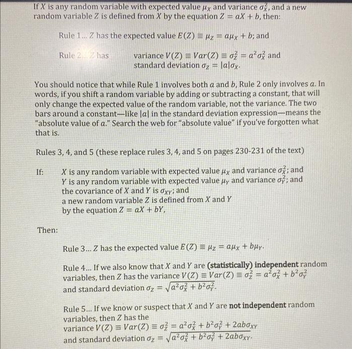 Solved If X is any random variable with expected value μX | Chegg.com