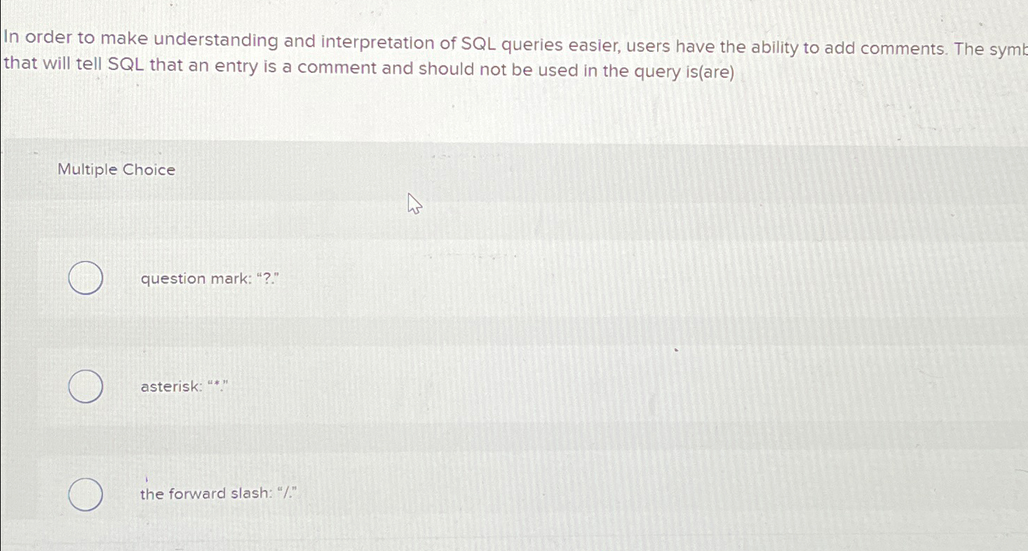 Solved In order to make understanding and interpretation of | Chegg.com
