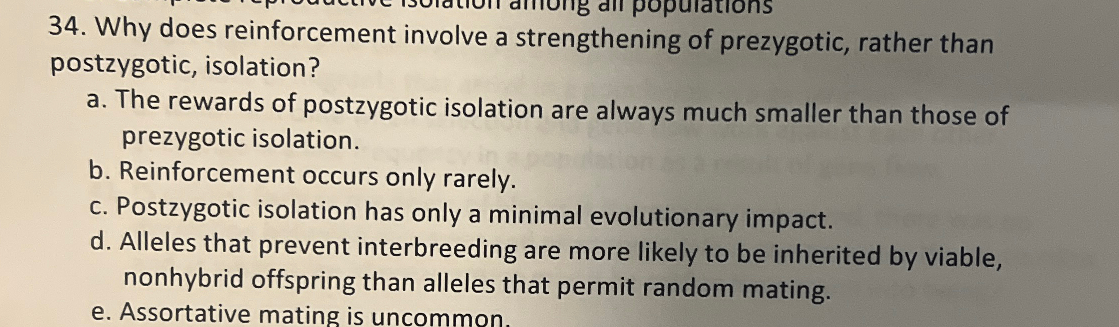 Solved Why does reinforcement involve a strengthening of | Chegg.com